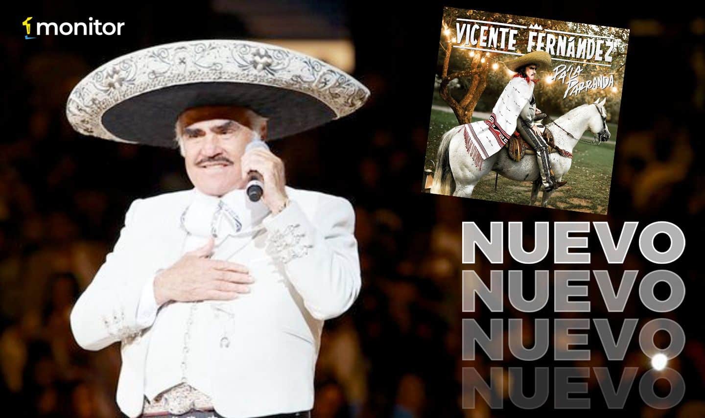 Sony Music nos entrega temas "Pa’ la Parranda" en la voz de Vicente Fernández - Sistema de ...