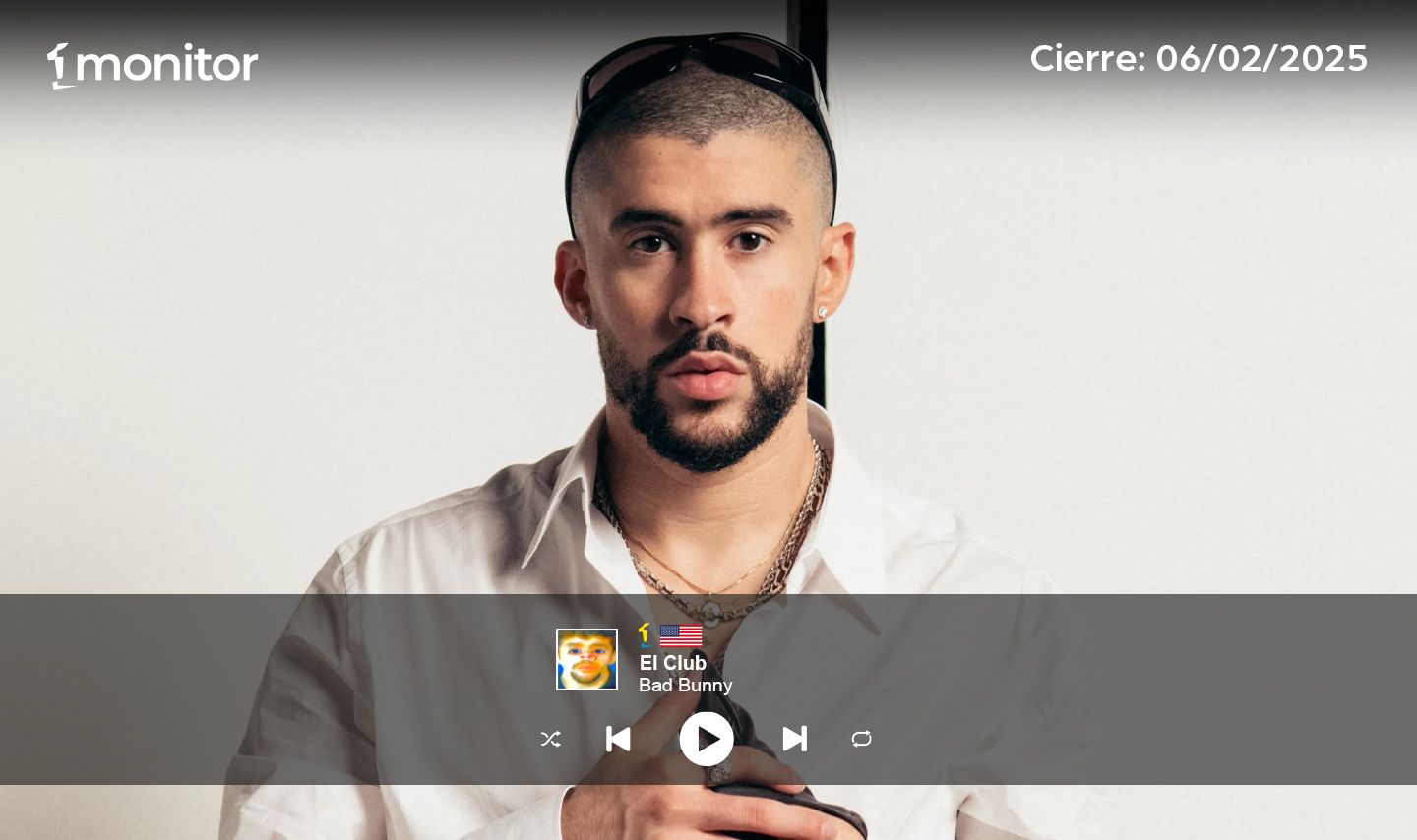 “El Clúb” sigue siendo la canción favorita de la radio latina en USA ...