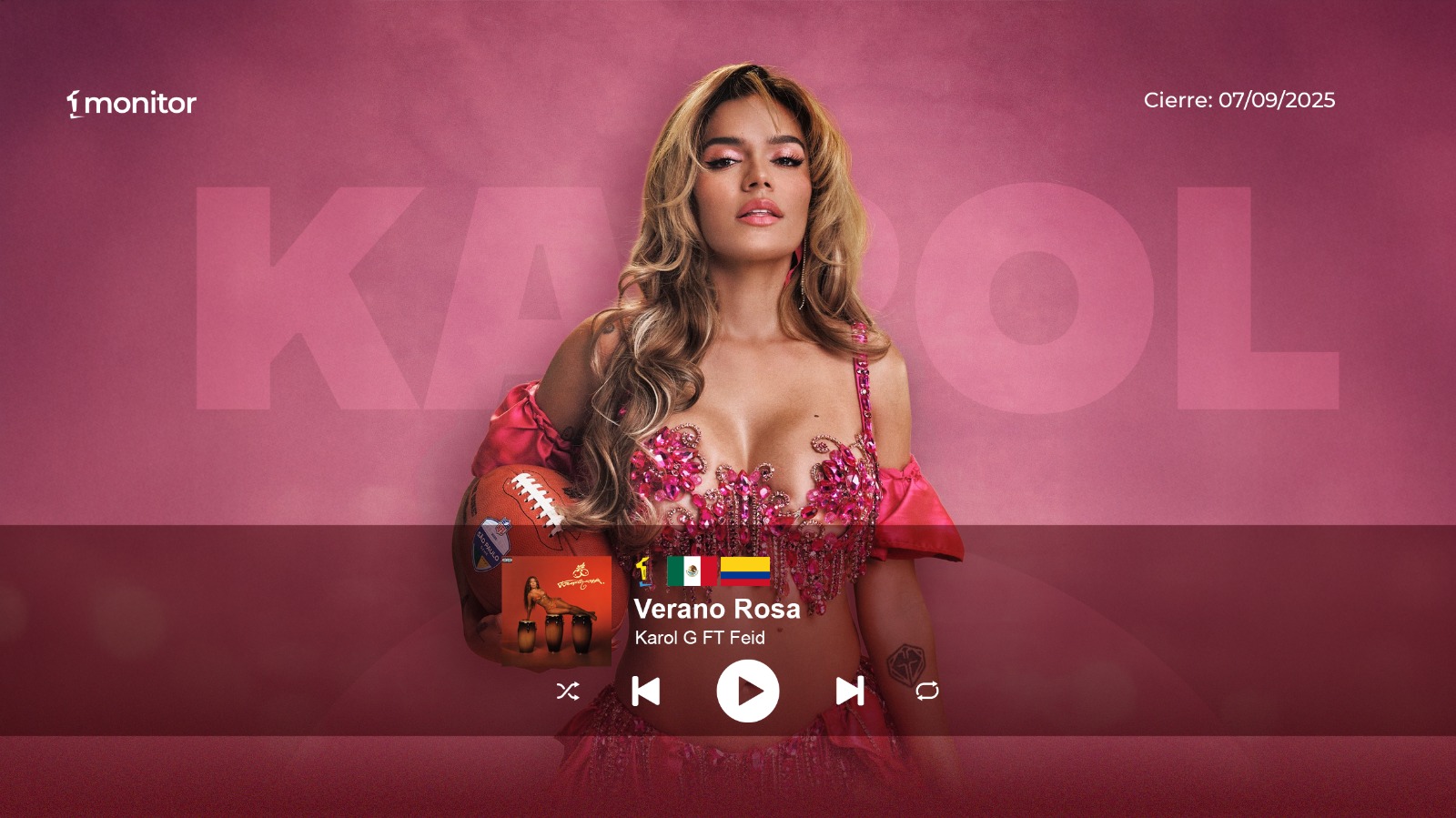 Karol G y Feid dominan los rankings: "Verano Rosa" arrasa en México y Colombia - Sistema de ...